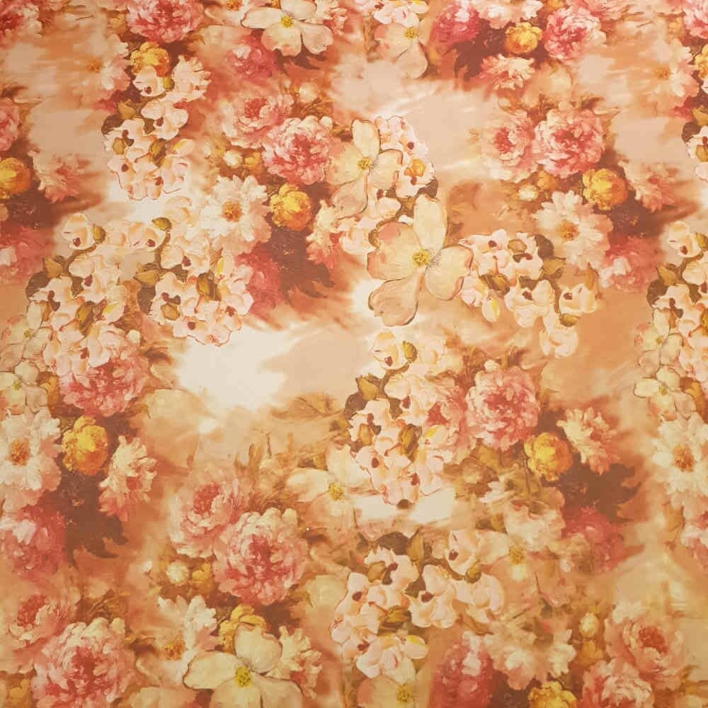 Printed Power Mesh – Floral | Curtain Dream