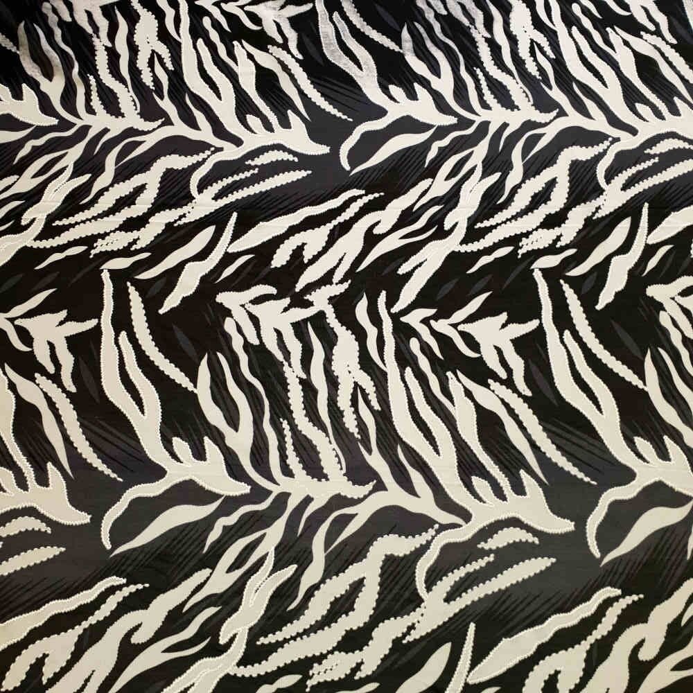 Printed Power Mesh – Natural | Curtain Dream