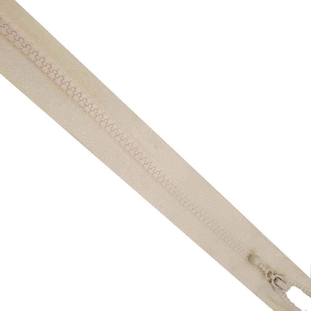 Chunky Open End Zips – Cream | Curtain Dream