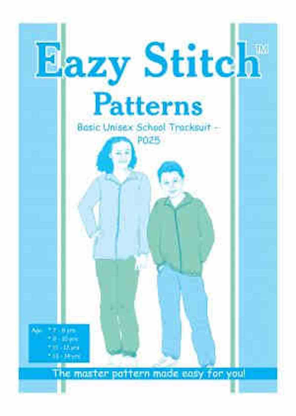 Patterns – Basic Unisex School Tracksuit – P025 | Curtain Dream