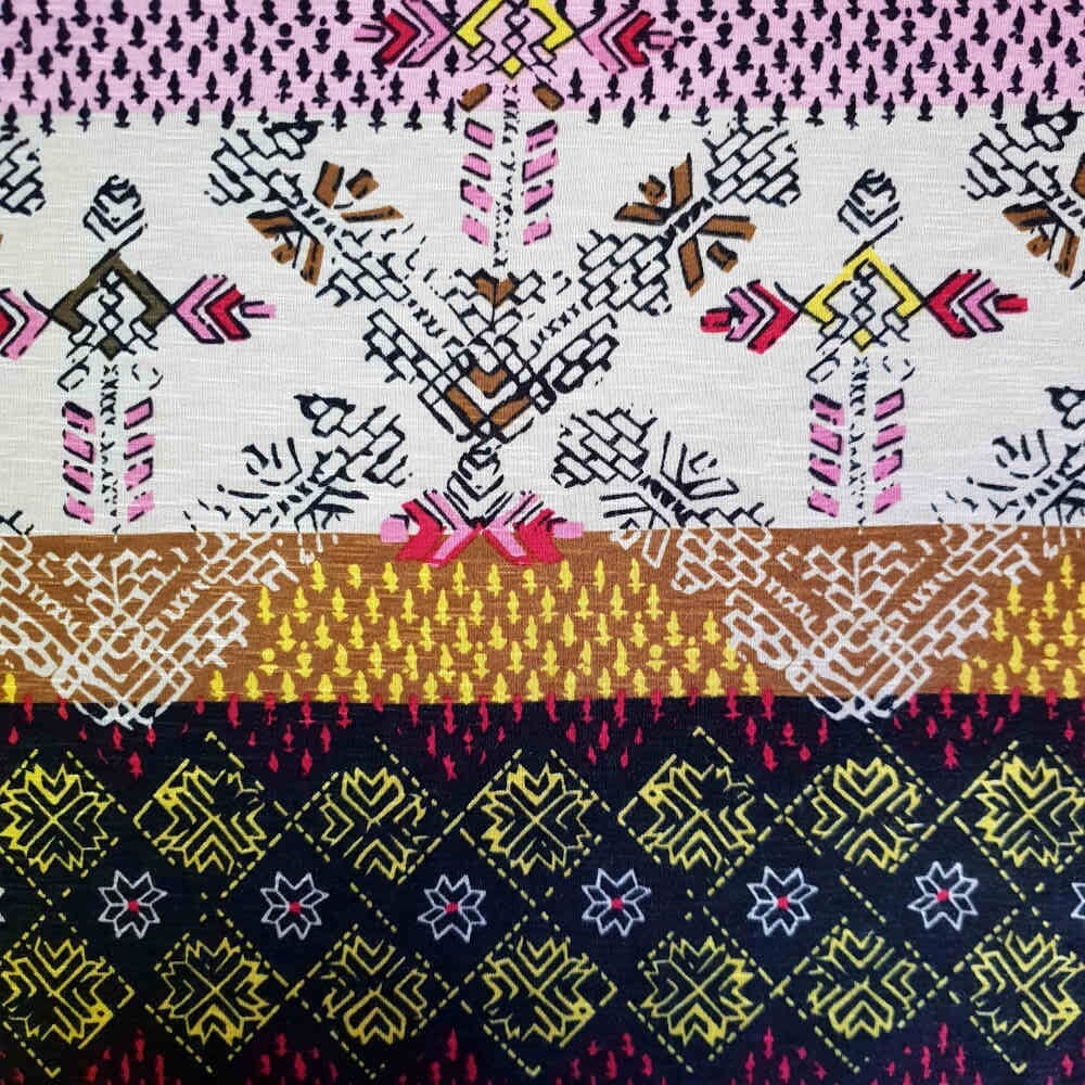 Printed T-Shirting – Abstract | Curtain Dream