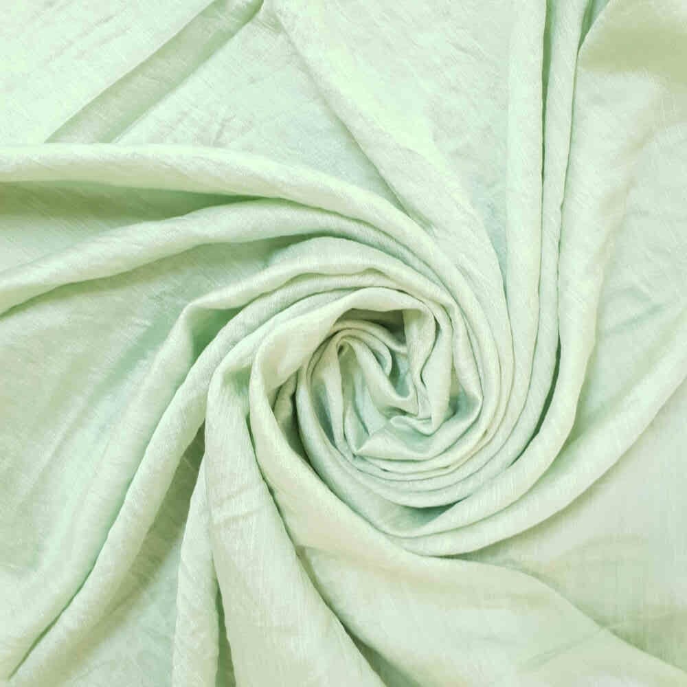 Textured Satin – Mint | Curtain Dream