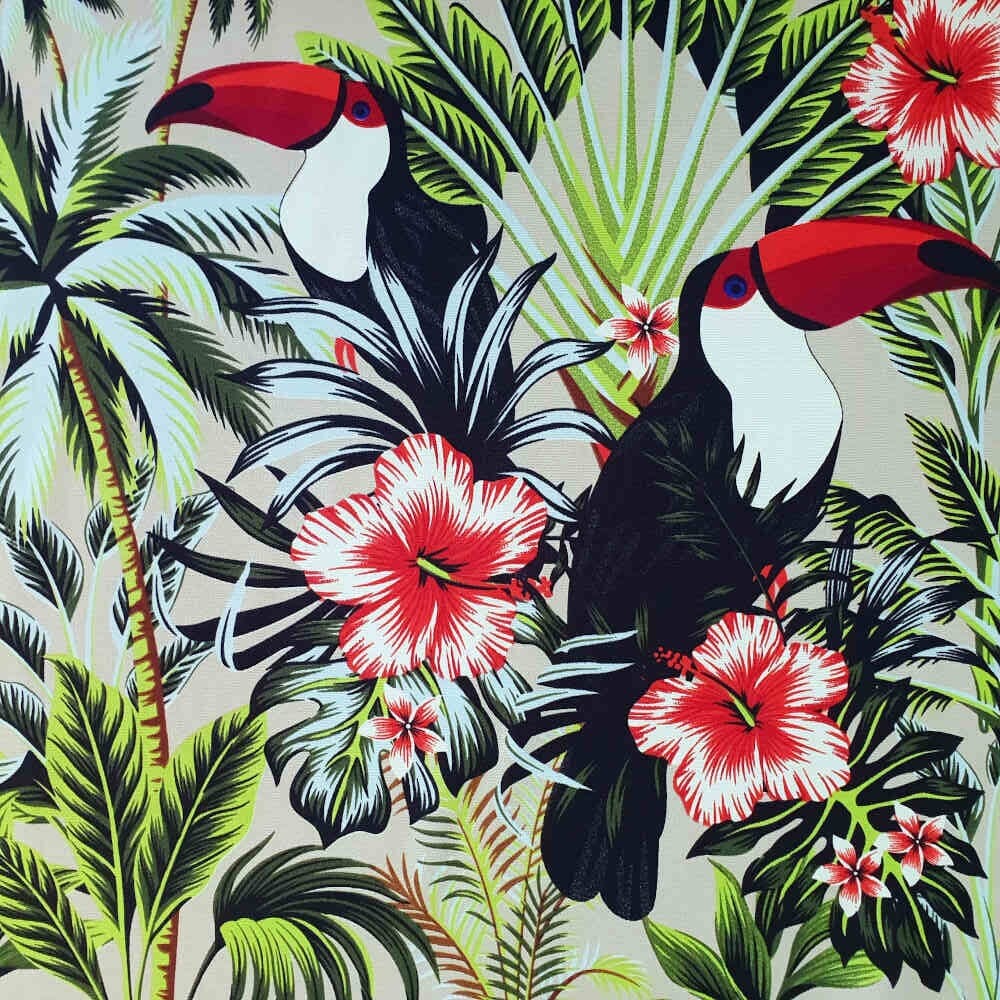 Printed Mini-Matt – Tropical | Curtain Dream