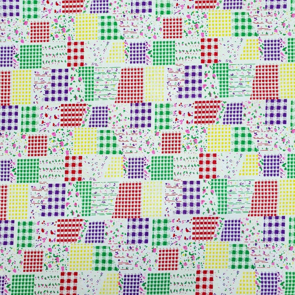 Printed Poly Cotton – Abstract | Curtain Dream