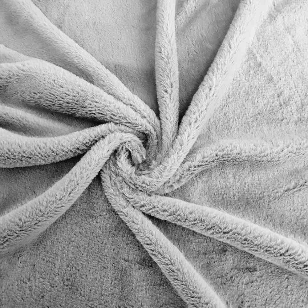 Short Hair Fur – Grey | Curtain Dream