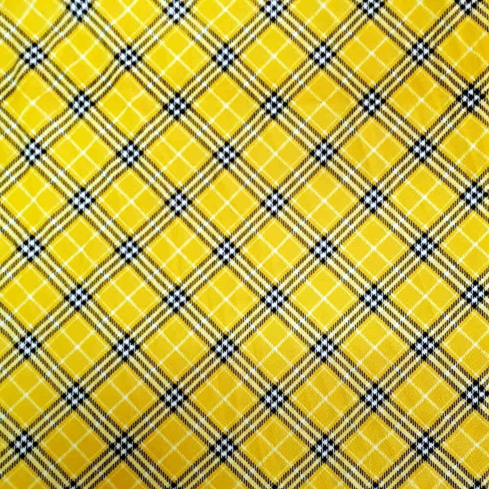 Printed Liverpool Crepe – Check – 3 | Curtain Dream