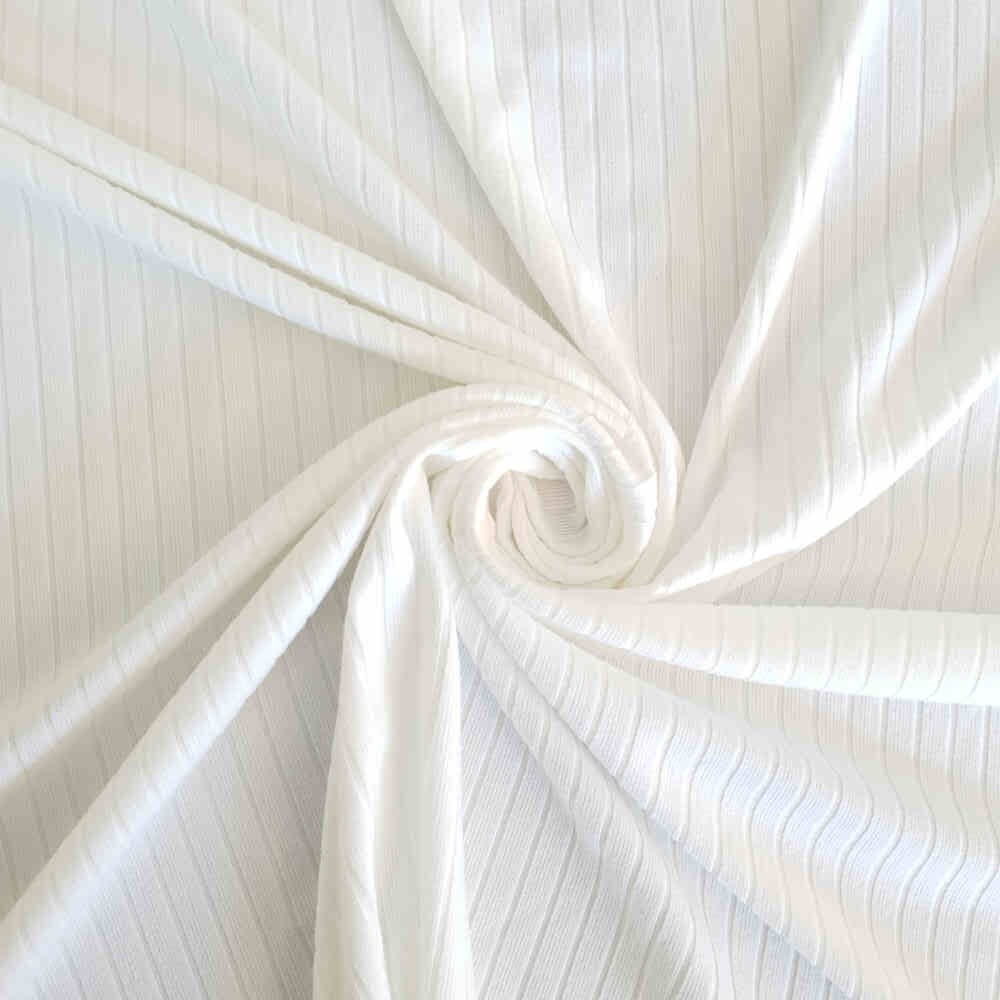 DTY Brushed Rib – Ivory | Curtain Dream
