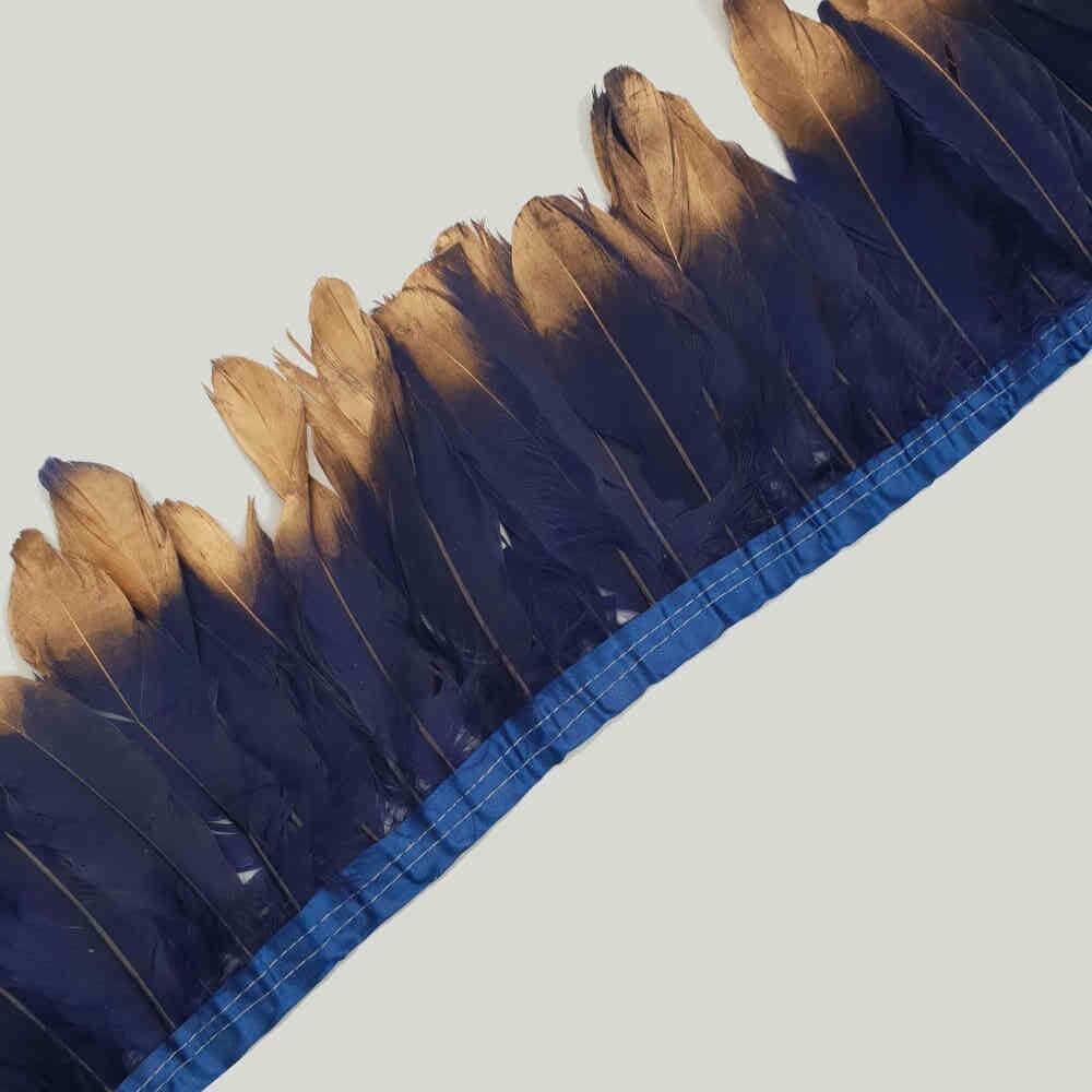 Two Tone Feather Trimming | Curtain Dream