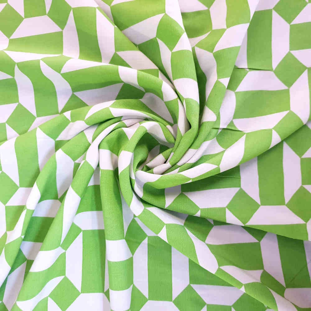 Printed Rayon Poplin | Curtain Dream