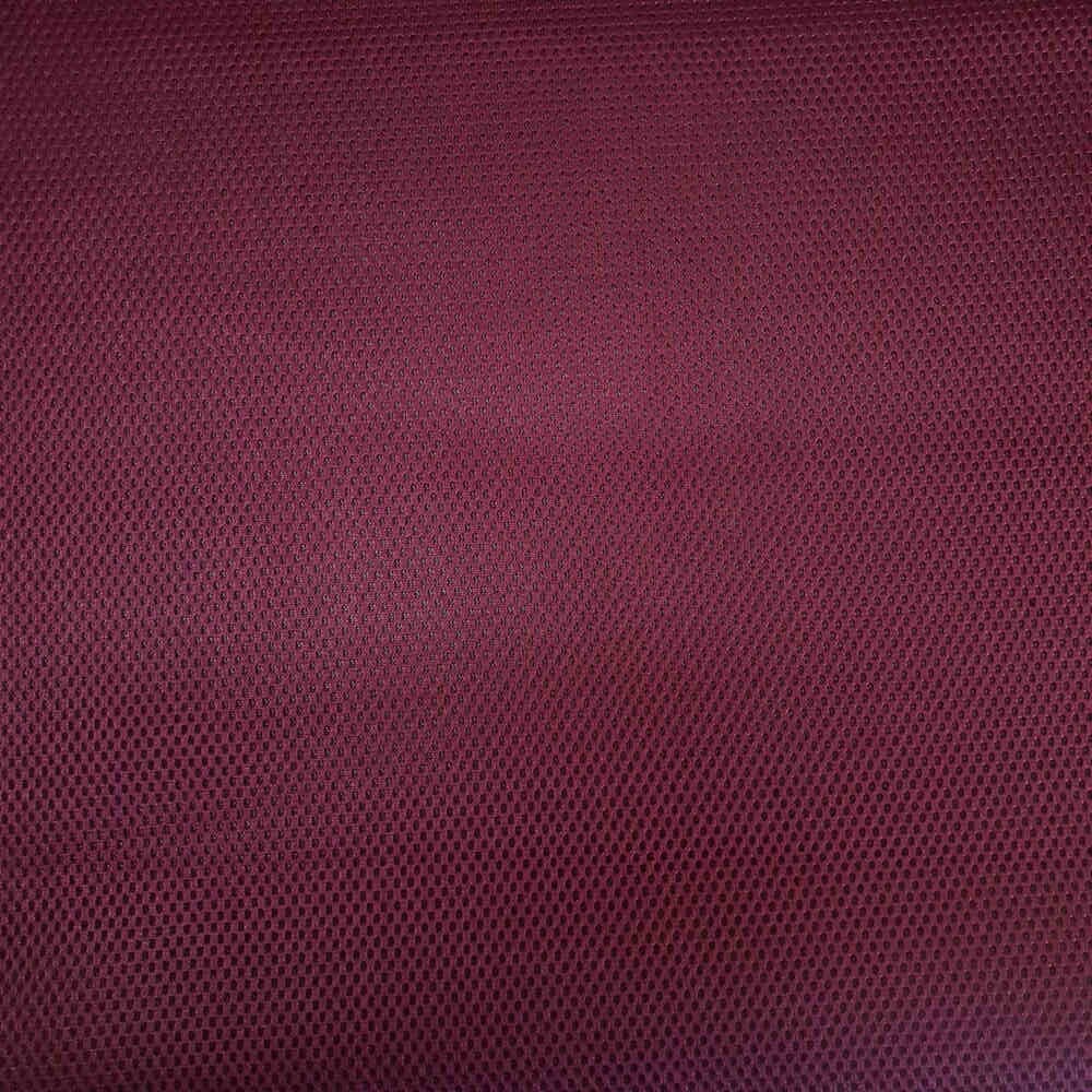 Sandwich Honeycomb Mesh – Maroon | Curtain Dream