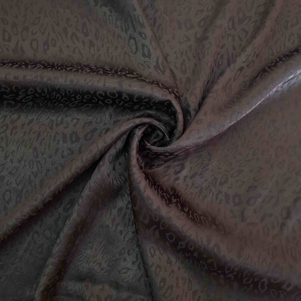 Embossed Satin – Dark Grey | Curtain Dream