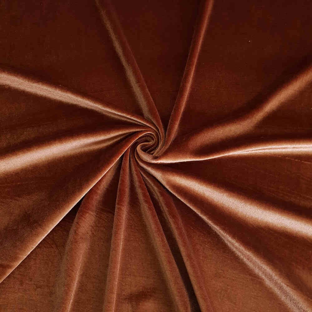 Stretch Velour – Bronze | Curtain Dream