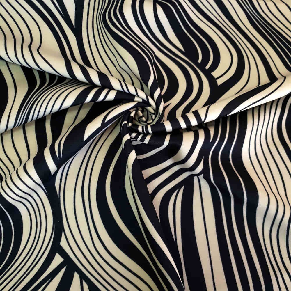 Printed Scuba – Abstract | Curtain Dream