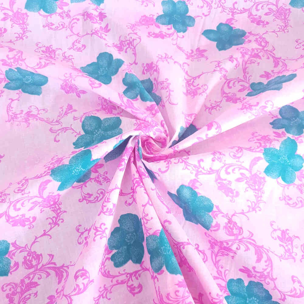 Printed Poly Cotton – Floral | Curtain Dream