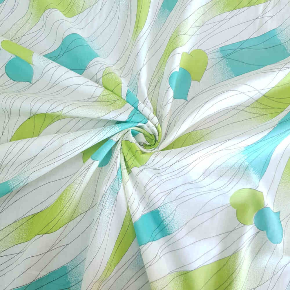 Printed Poly Cotton – Hearts | Curtain Dream
