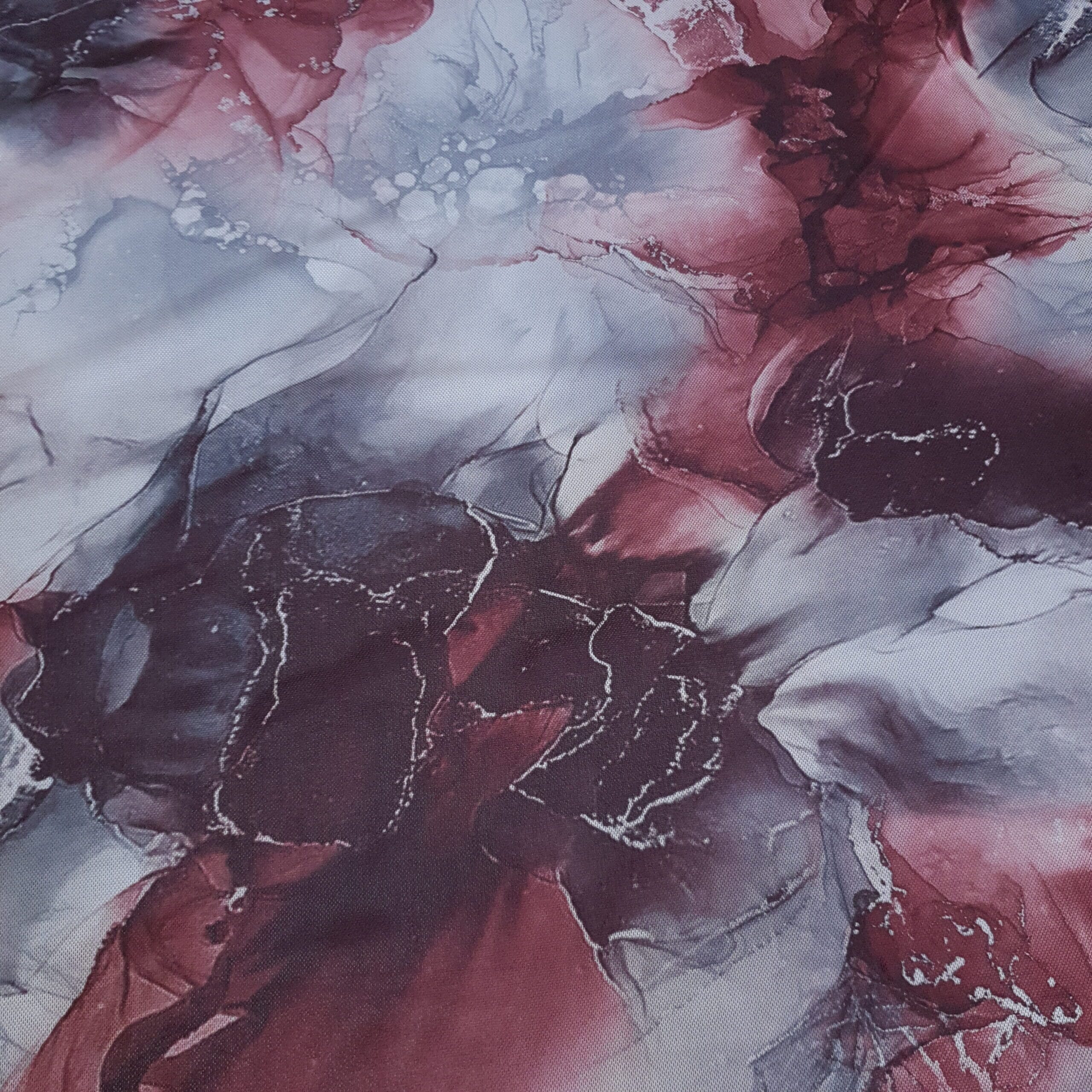 Printed Power Mesh – Abstract | Curtain Dream