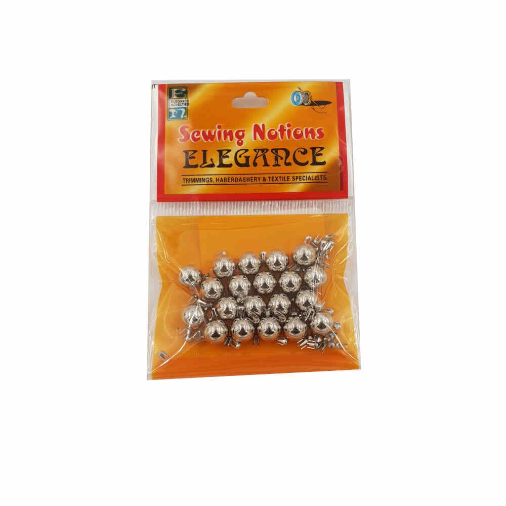 Pearl Beads Packet – 8mm – Silver | Curtain Dream