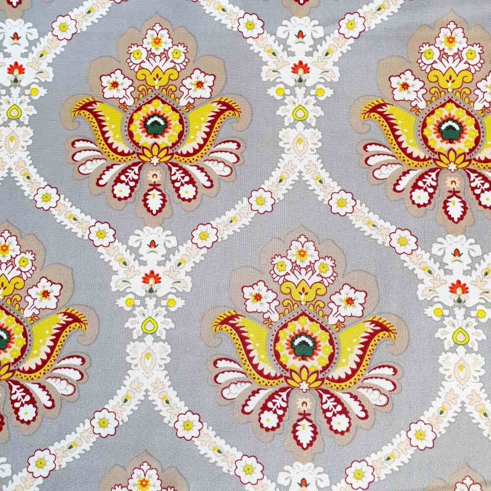 Printed Mini-Matt – Bohemian – Grey | Curtain Dream