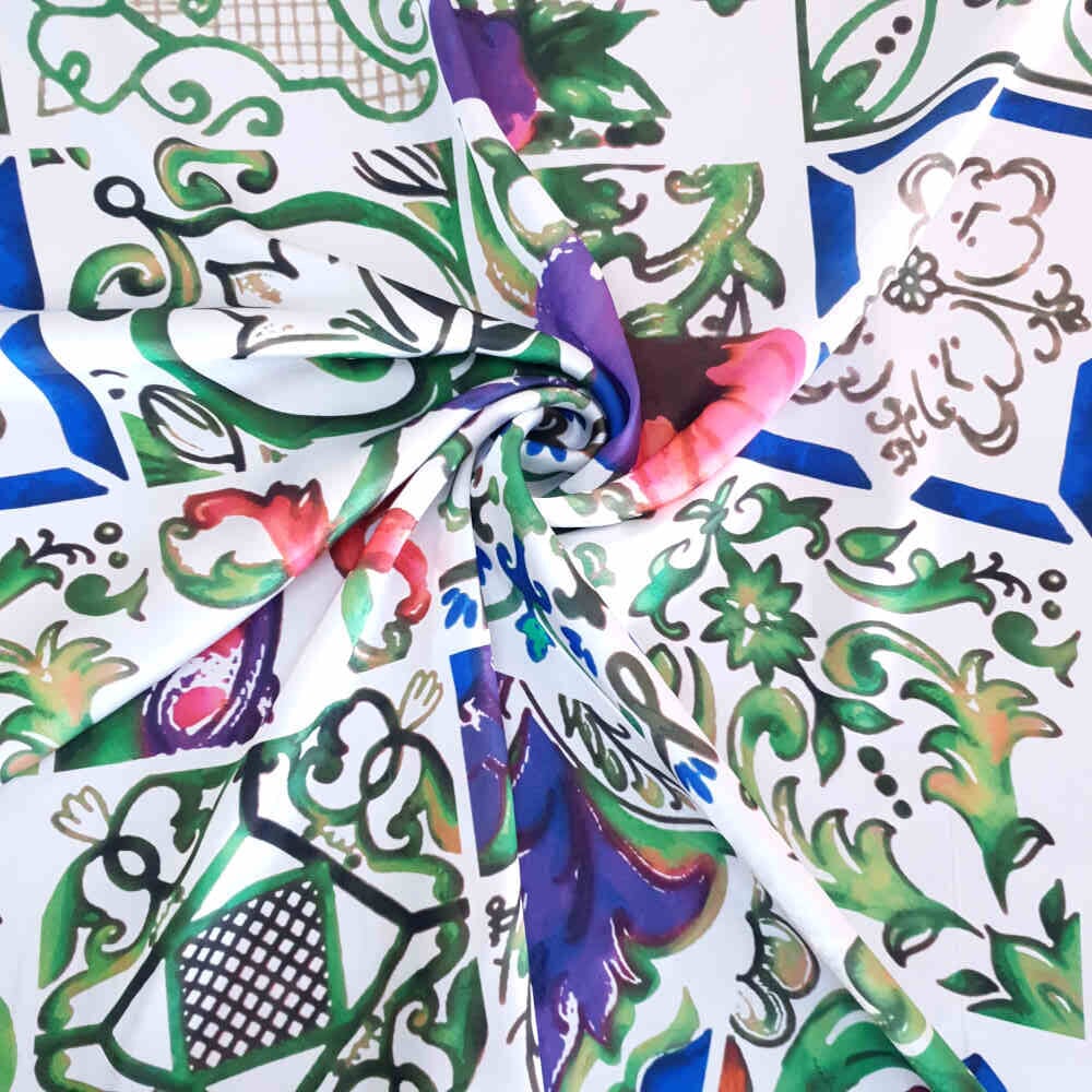 Designer Digital Silk Satin – 68 | Curtain Dream