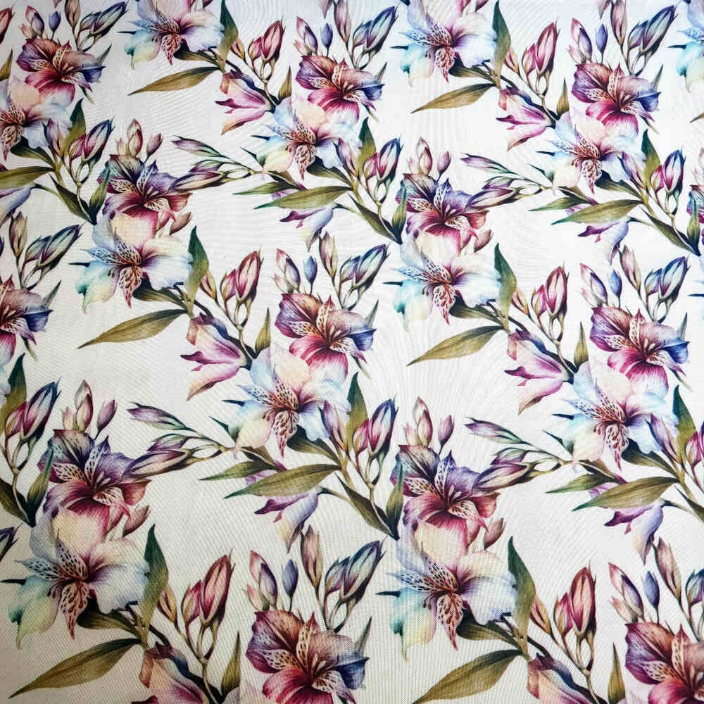 Printed Power Mesh – Floral | Curtain Dream