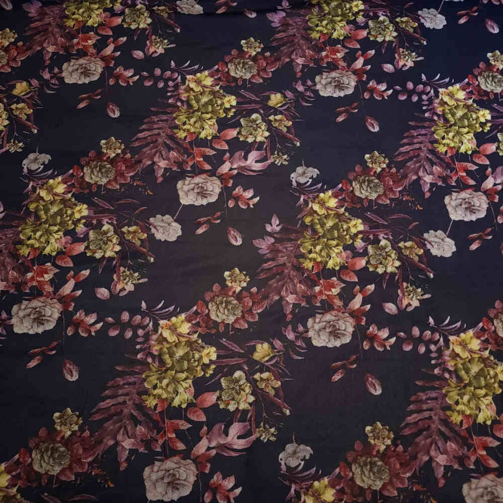 Printed Power Mesh – Floral | Curtain Dream