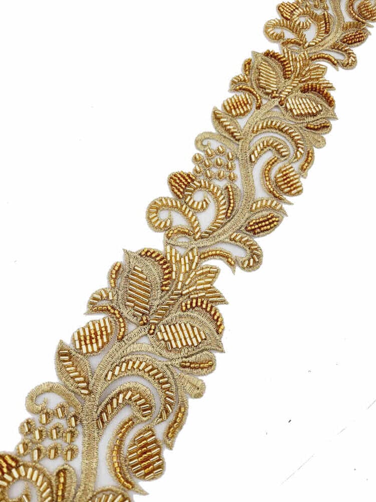 Beaded Trimming ART3160 – Gold | Curtain Dream