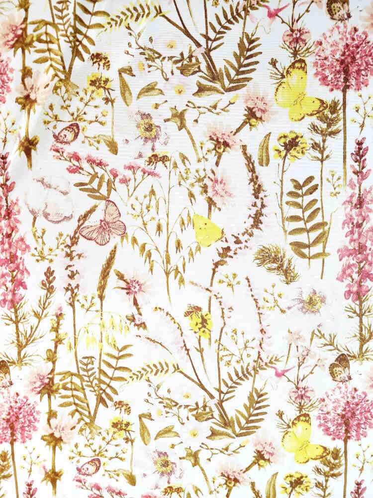 Printed Mini-Matt – Floral – Guava | Curtain Dream