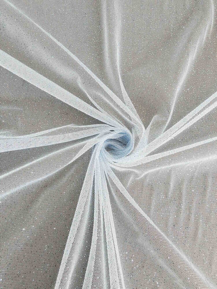 Soft Shinning Tulle – Powder Blue | Curtain Dream