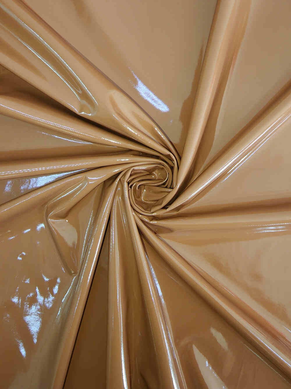 Glossy Leather – Latex – Cinnamon | Curtain Dream