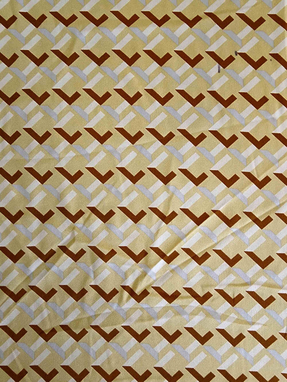 Printed Satin Flow – Abstract – Cream | Curtain Dream