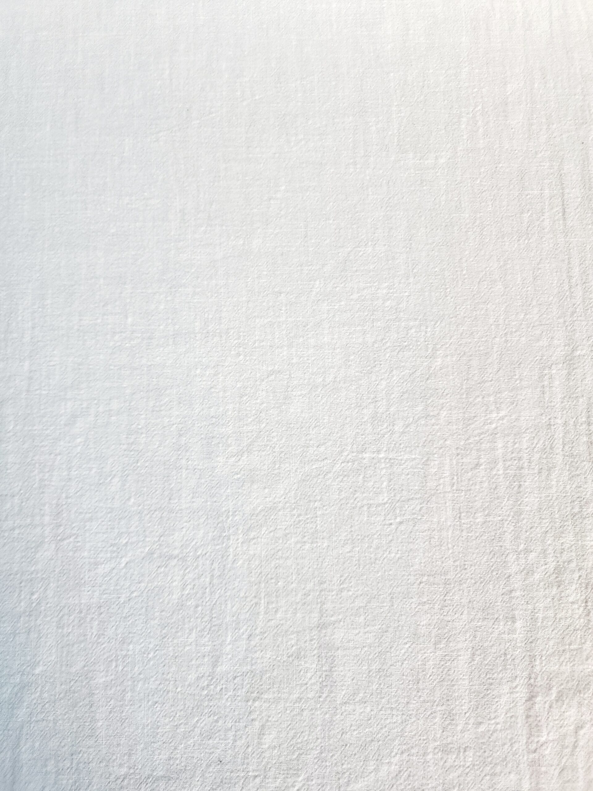 Cotton Slub – White | Curtain Dream