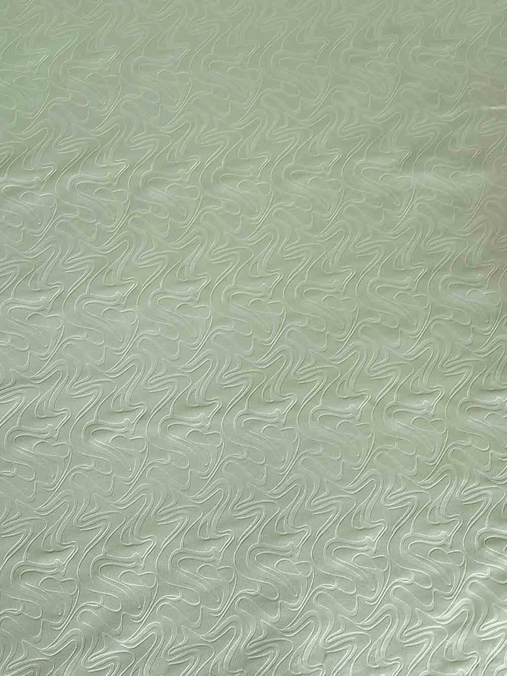 Embossed Duchess Satin – Mint | Curtain Dream