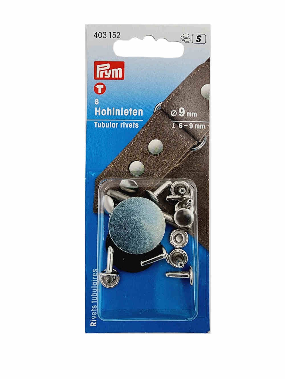 Prym Tubular Rivets – 9mm | Curtain Dream