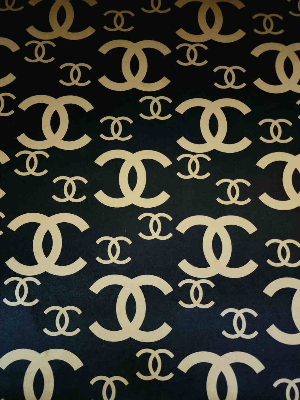 Printed Velvet – Chanel – Black | Curtain Dream
