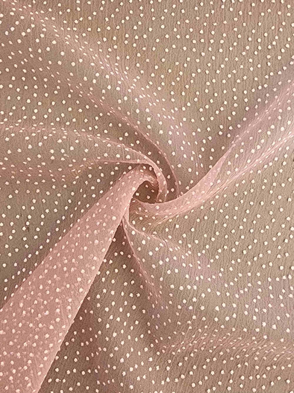 Organdy Satin – Dew Drop – Dusty Pink | Curtain Dream