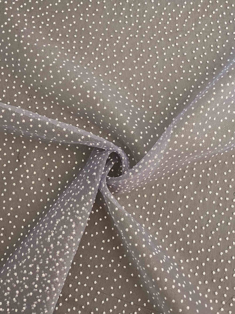 Organdy Satin – Dew Drop – Grey | Curtain Dream
