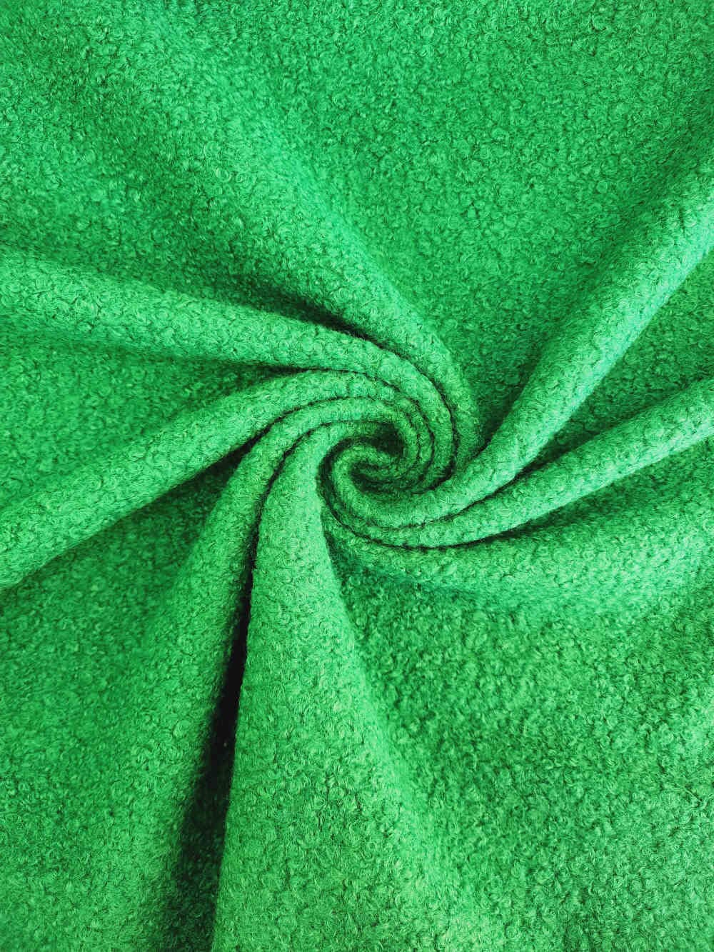 Melton Sherpa – Apple Green | Curtain Dream