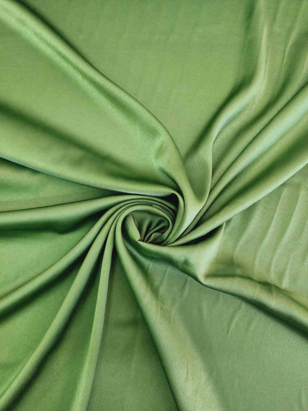 Galliano Satin – Olive | Curtain Dream