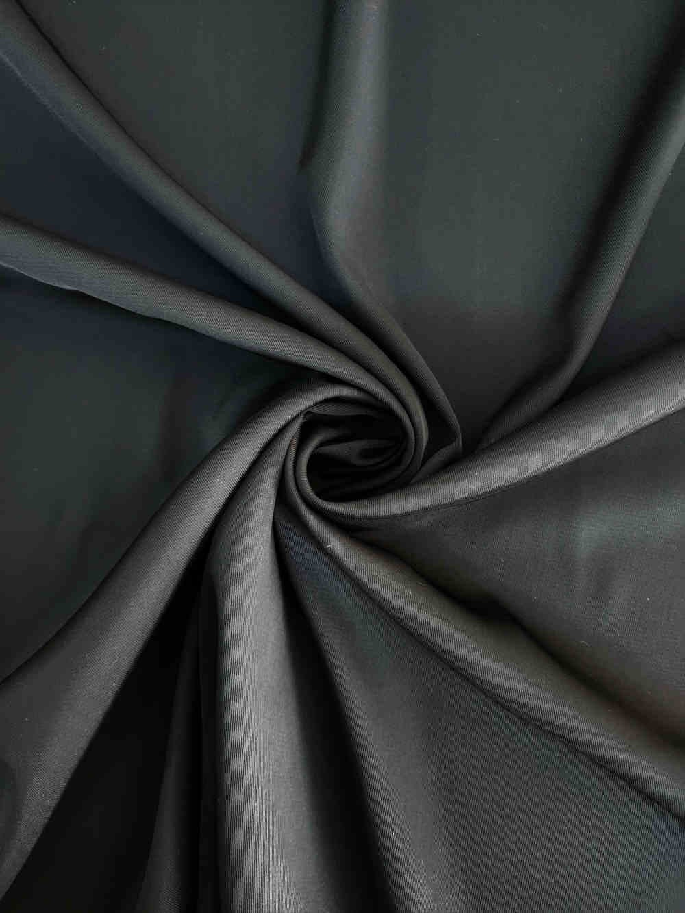 Acetate Twill – Black | Curtain Dream