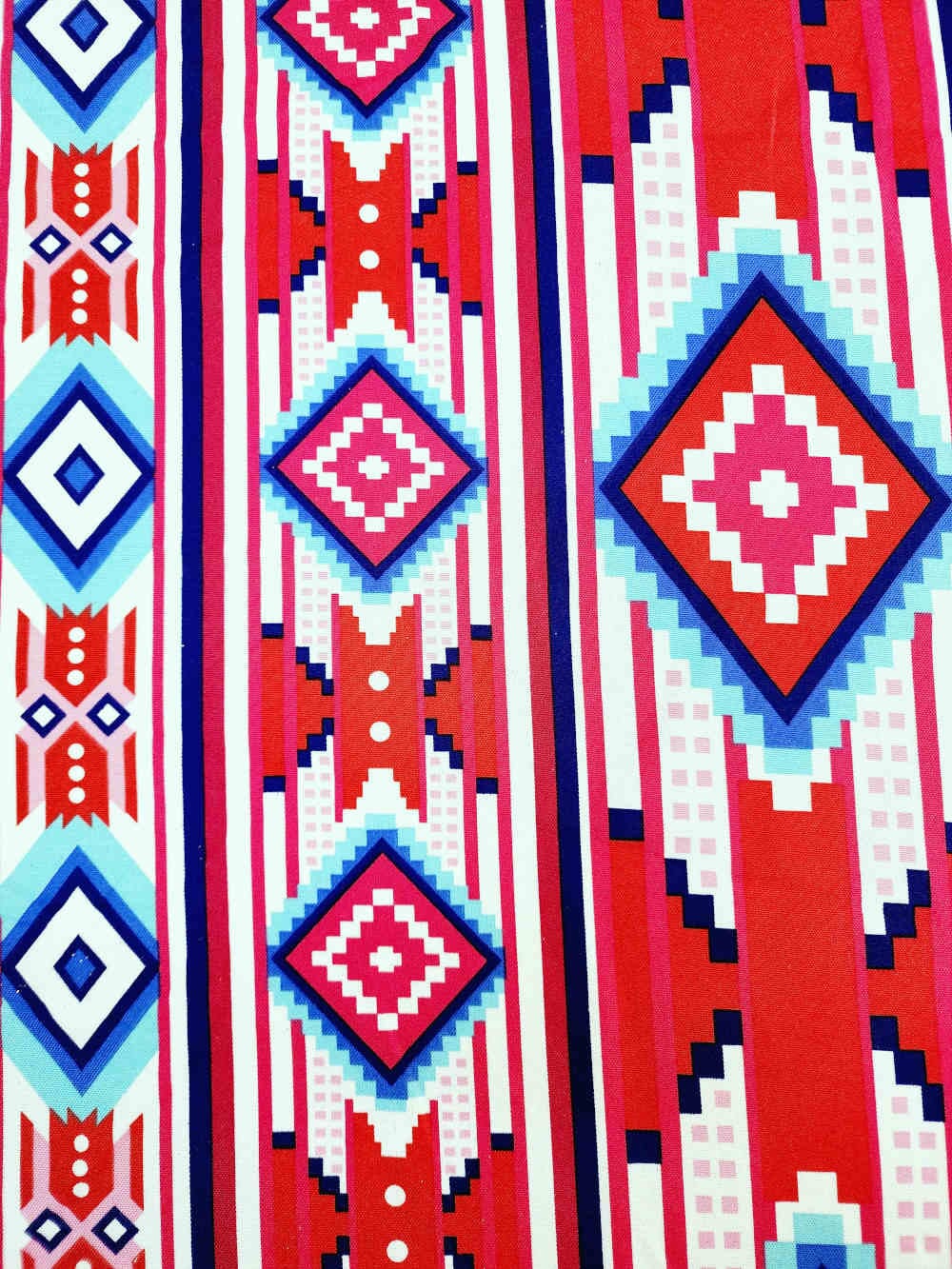 Printed Mini-Matt – Abstract – Red | Curtain Dream