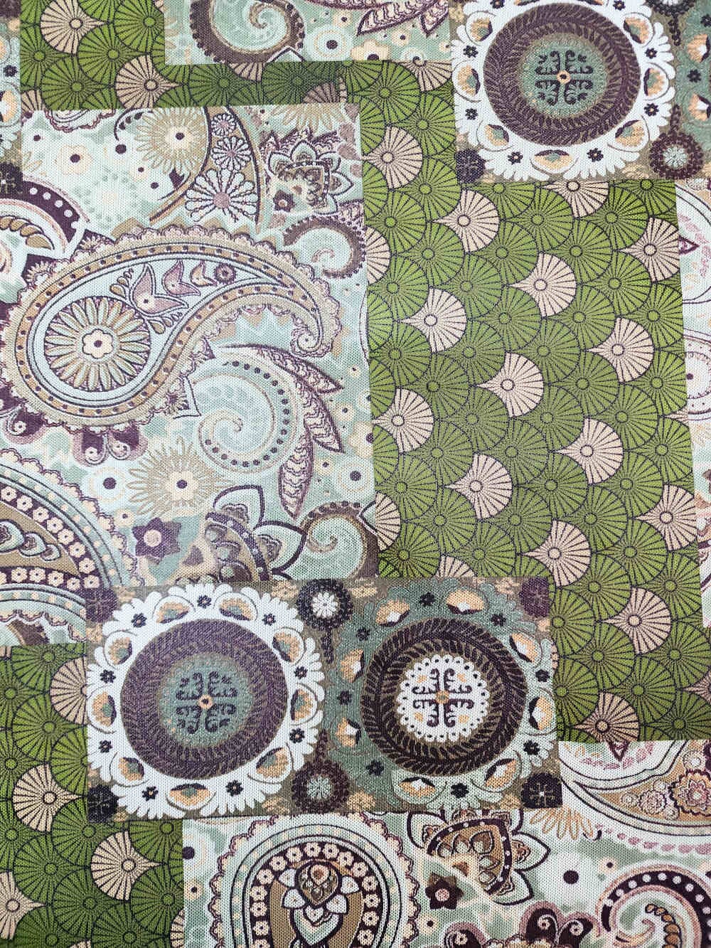 Printed Power Mesh – Abstract – Multi-Colored | Curtain Dream