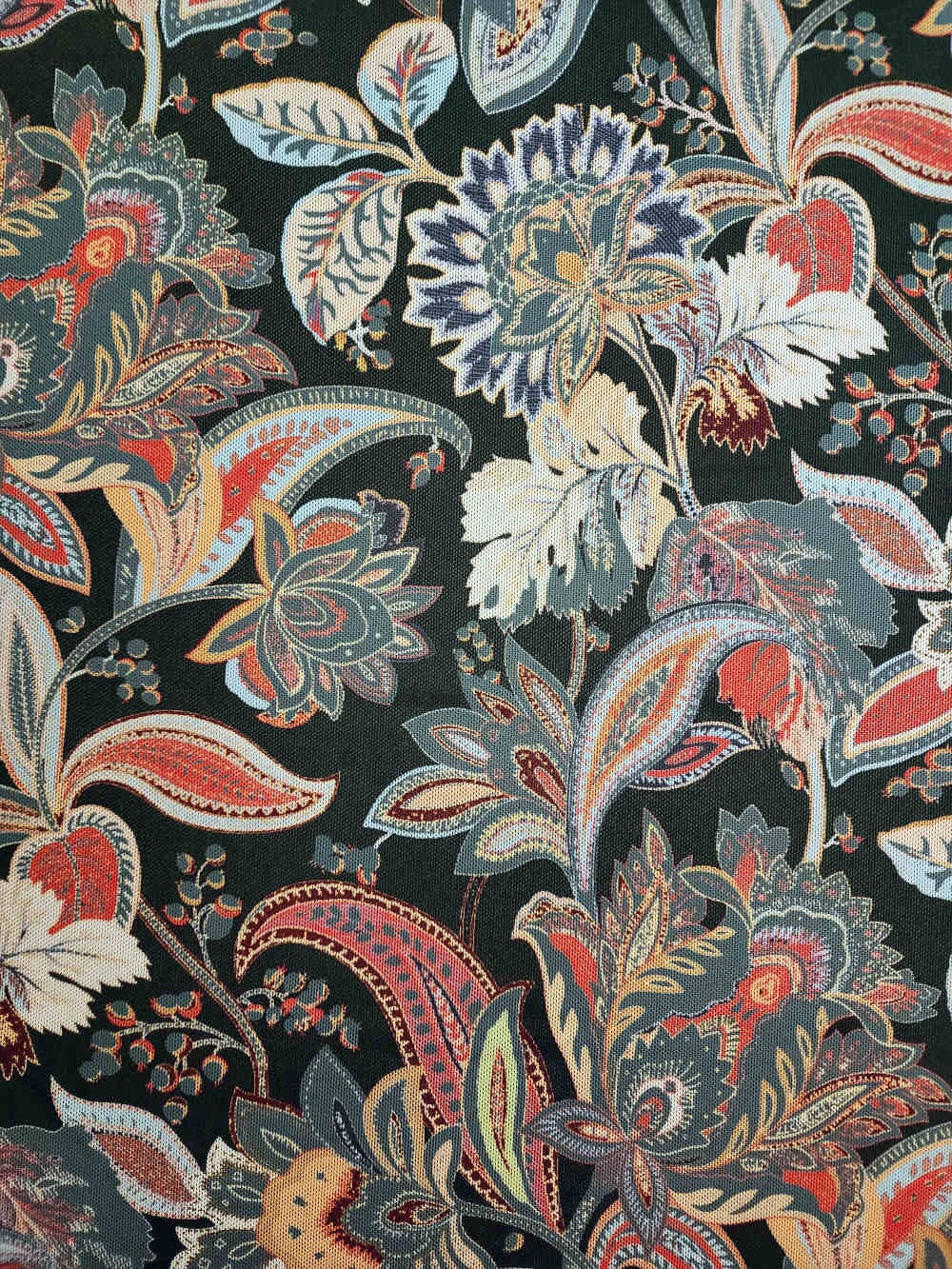 Printed Power Mesh – Floral – Multi-Colored | Curtain Dream