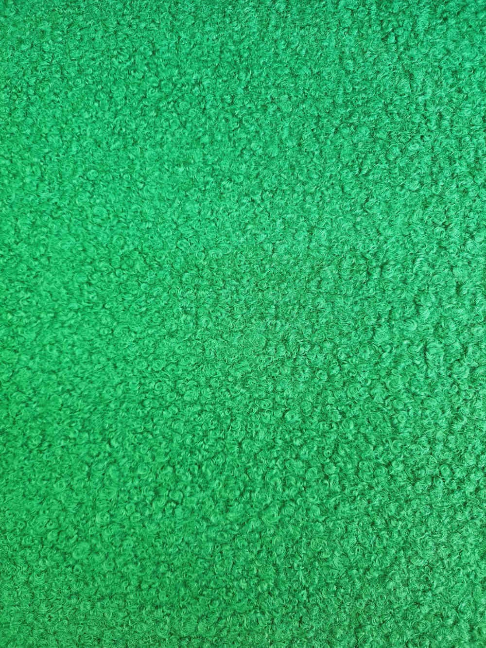 Melton Sherpa – Apple Green | Curtain Dream