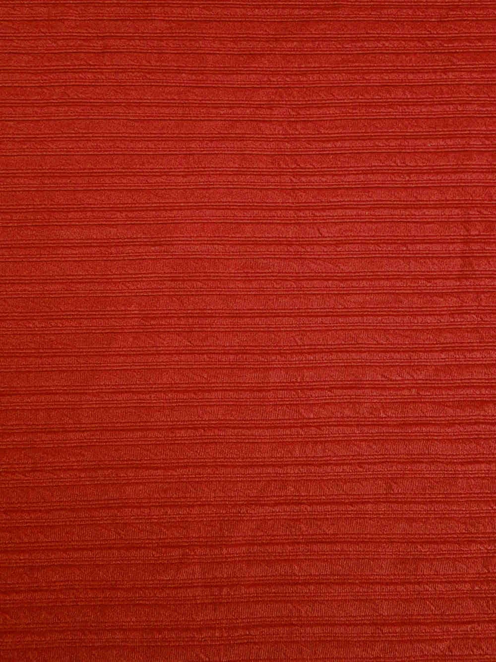Stretch Rib Knit – Red | Curtain Dream