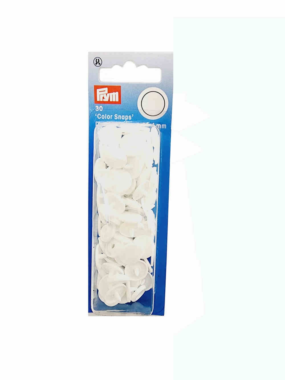 Prym Color Snaps – White | Curtain Dream