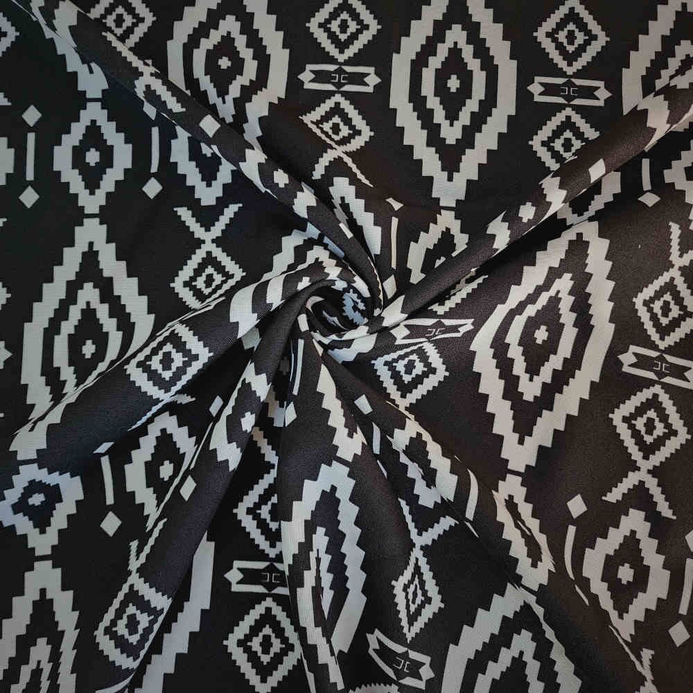 Printed Mini-Matt – Black – Diamond | Curtain Dream