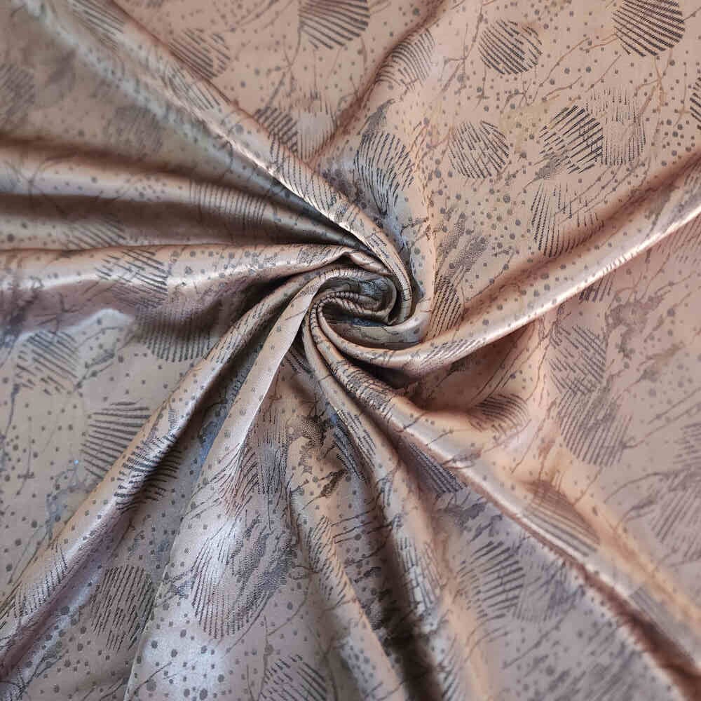 Woven Lurex Silk – Bronze | Curtain Dream