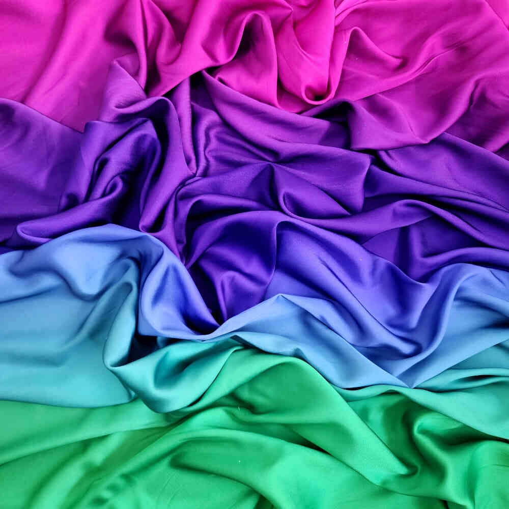 Ombre Armani Satin – Raspberry | Curtain Dream