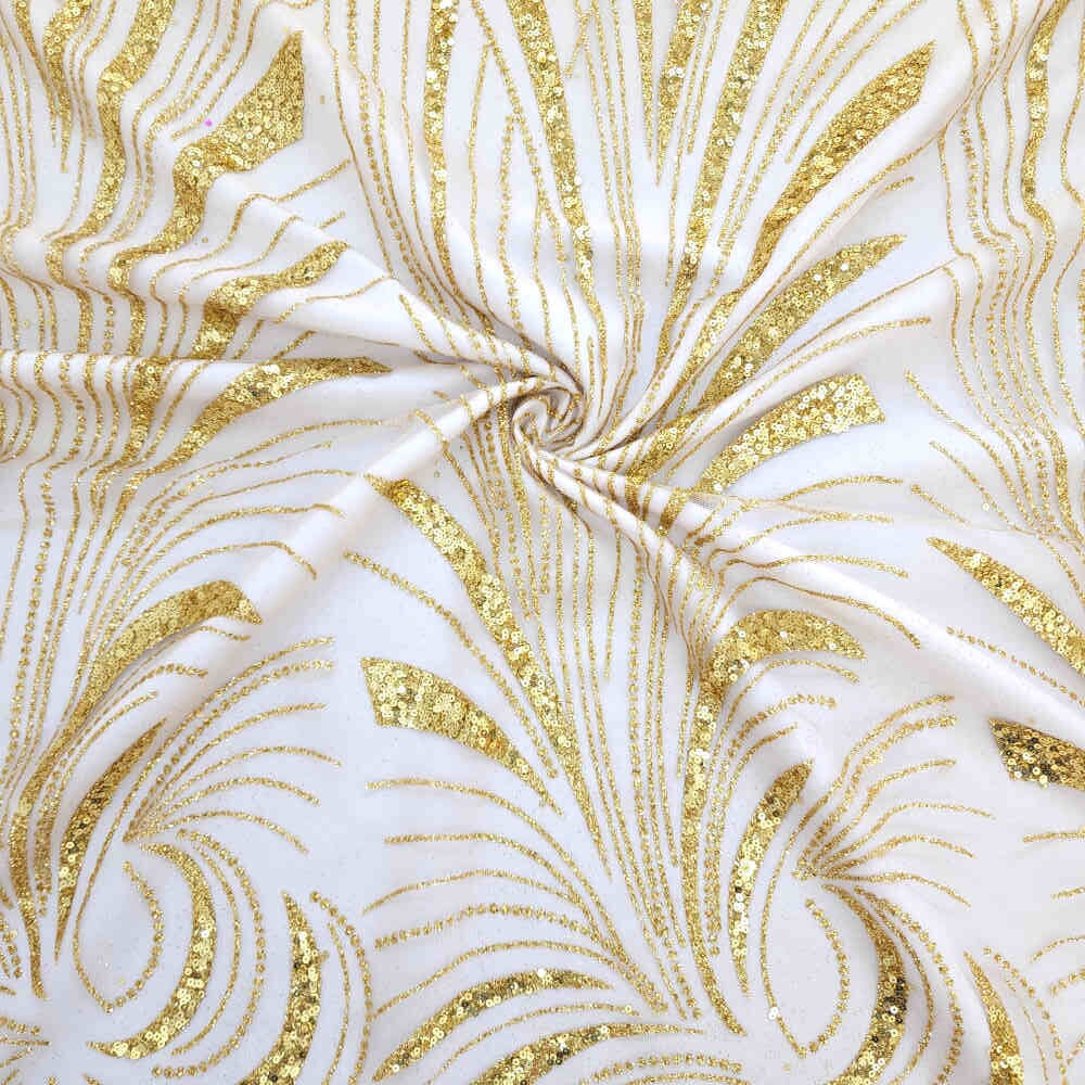 Caviar Tulle – Gold | Curtain Dream