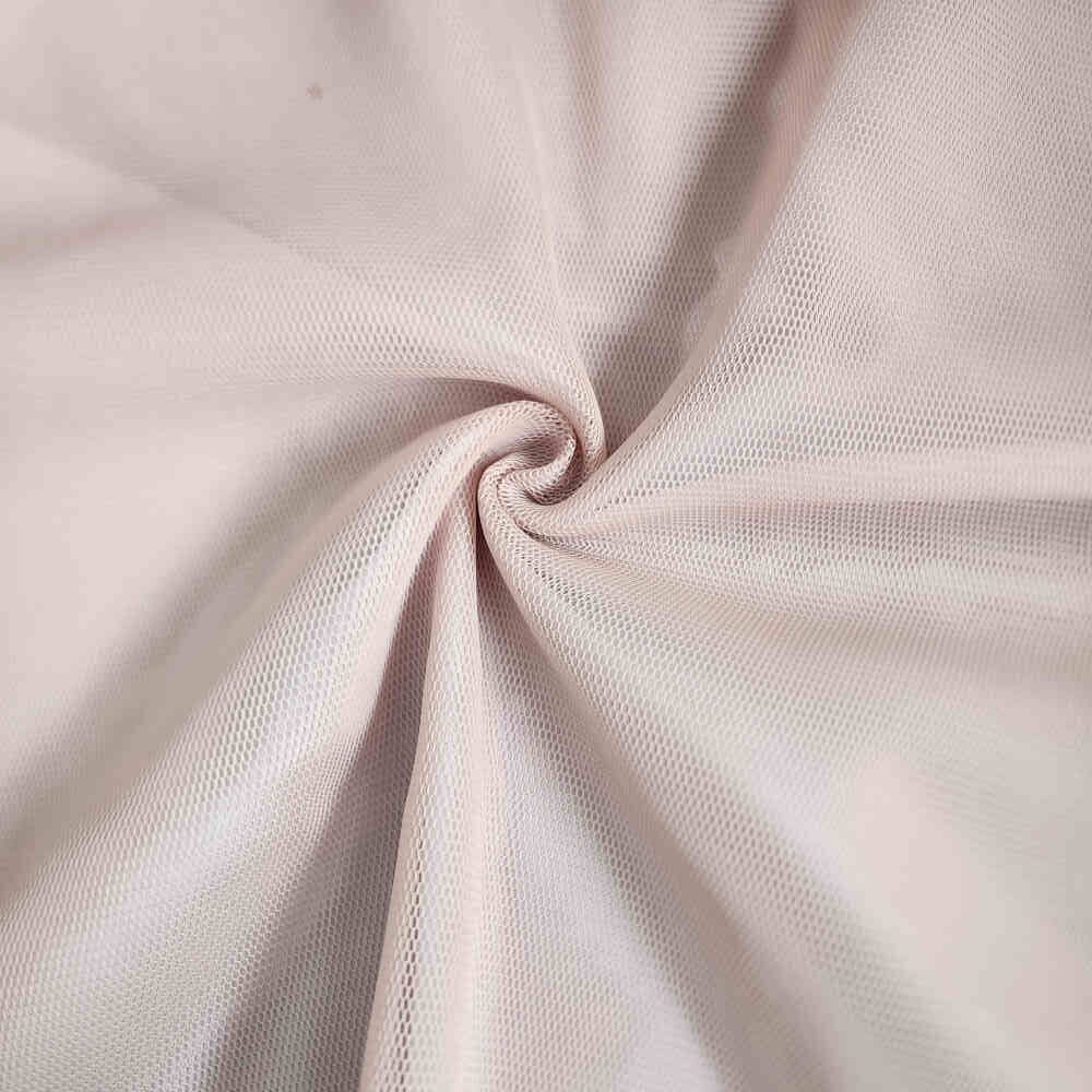 Small Honeycomb Bonded Airtech Mesh – Pale Pink | Curtain Dream